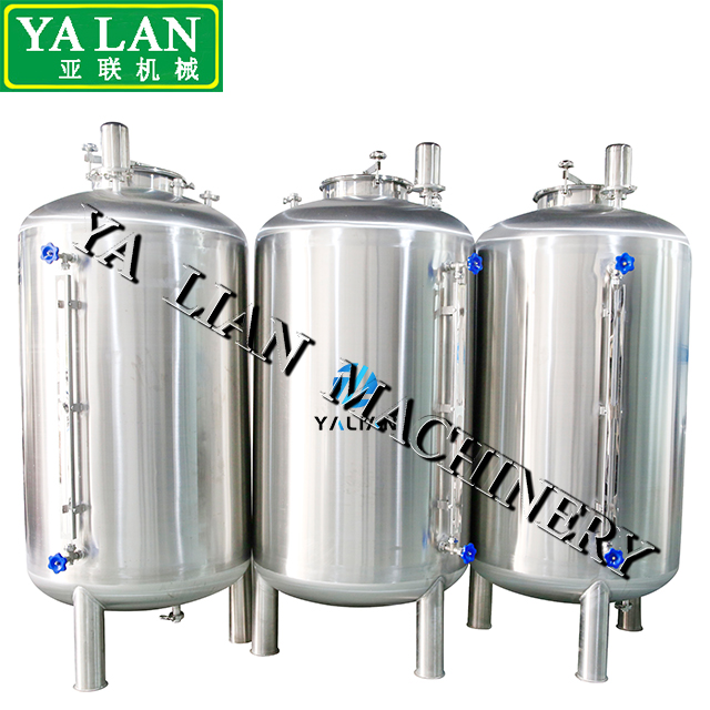 Stainless Steel Liquid Storage Tank Chemical Buffer Tank Movable Tank ...