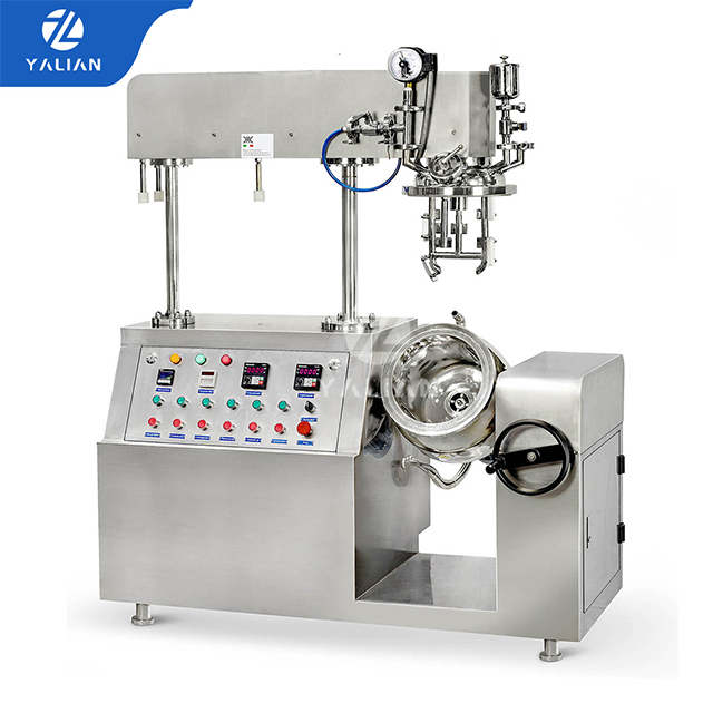 200L Tilting Vacuum Homogenizing Emulsifier (Cosmetic Production ...