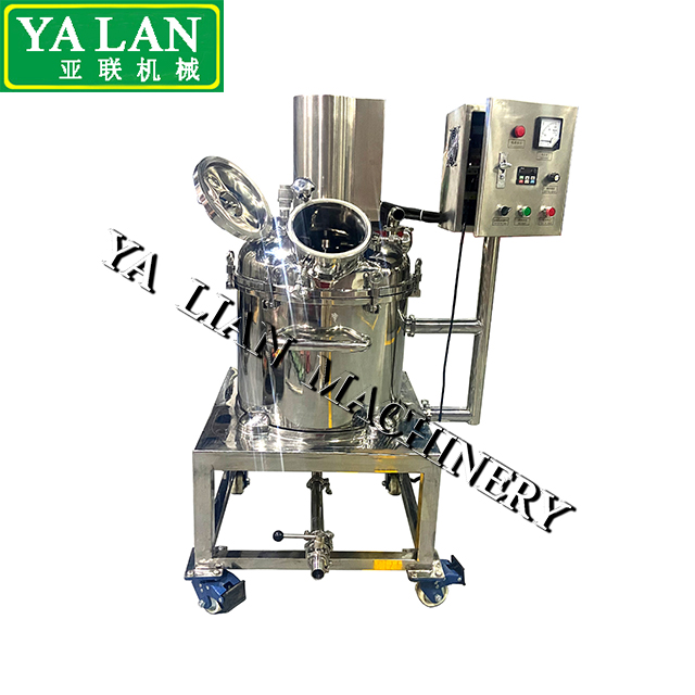 Small Business Lab Homogenizer 50 Liters Cosmetic Reactor Stainless ... Small Business Lab Homogenizer 50 Liters Cosmetic Reactor Stainless ...