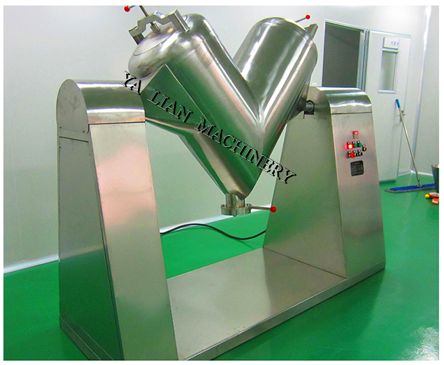 Industrial Powder Mixer V/mixer Powder V Machine/chemical Mixing ...